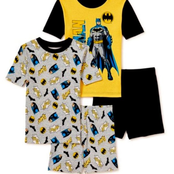 DC Comics | Pajamas | Nwt 8 Batman Superhero Dc Comics Summer Fall ...